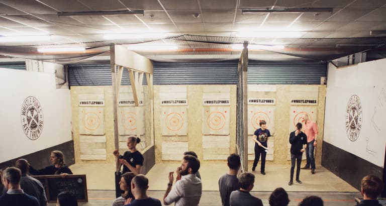 Axe Throwing at Whistle Punks! Bristol Tickets | Fever