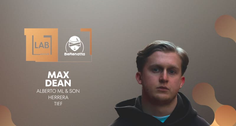 Max Dean tickets at BeRenatta with a drink! - Madrid | Fever