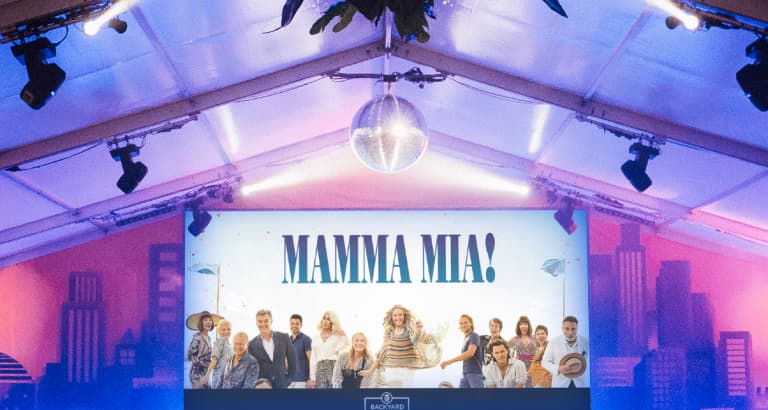 Backyard Cinema Mamma Mia Manchester Tickets Fever 4843