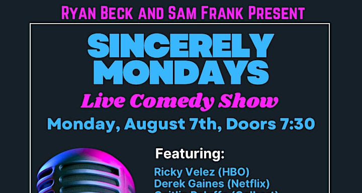 Sincerely Mondays Comedy Show | New York Tickets | Fever
