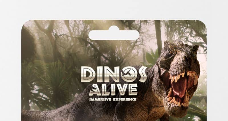 Dinos Alive - Gift Card - Albany | Fever
