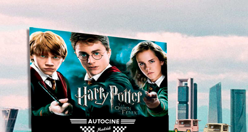 Entradas Harry Potter y la orden del fénix en Autocine Madrid Cesur FP | Fever