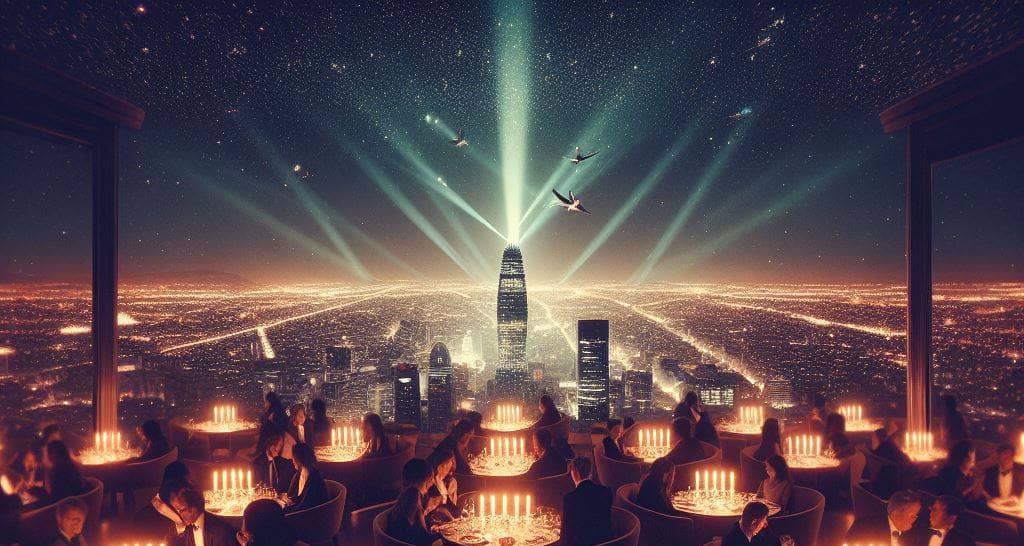 Tickets Dinner under the stars at Skyfall - Barcelona | Fever