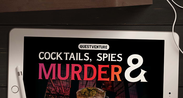 Cocktails, Spies & Murder: Questventure Online Escape Game - London | Fever