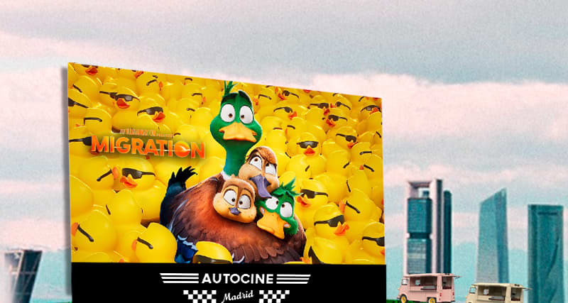 Tickets Migración: un viaje patas arriba at Autocine Madrid Cesur FP | Fever