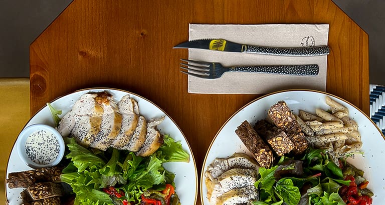 Create your healthy combo plate at Mafrens | Fever