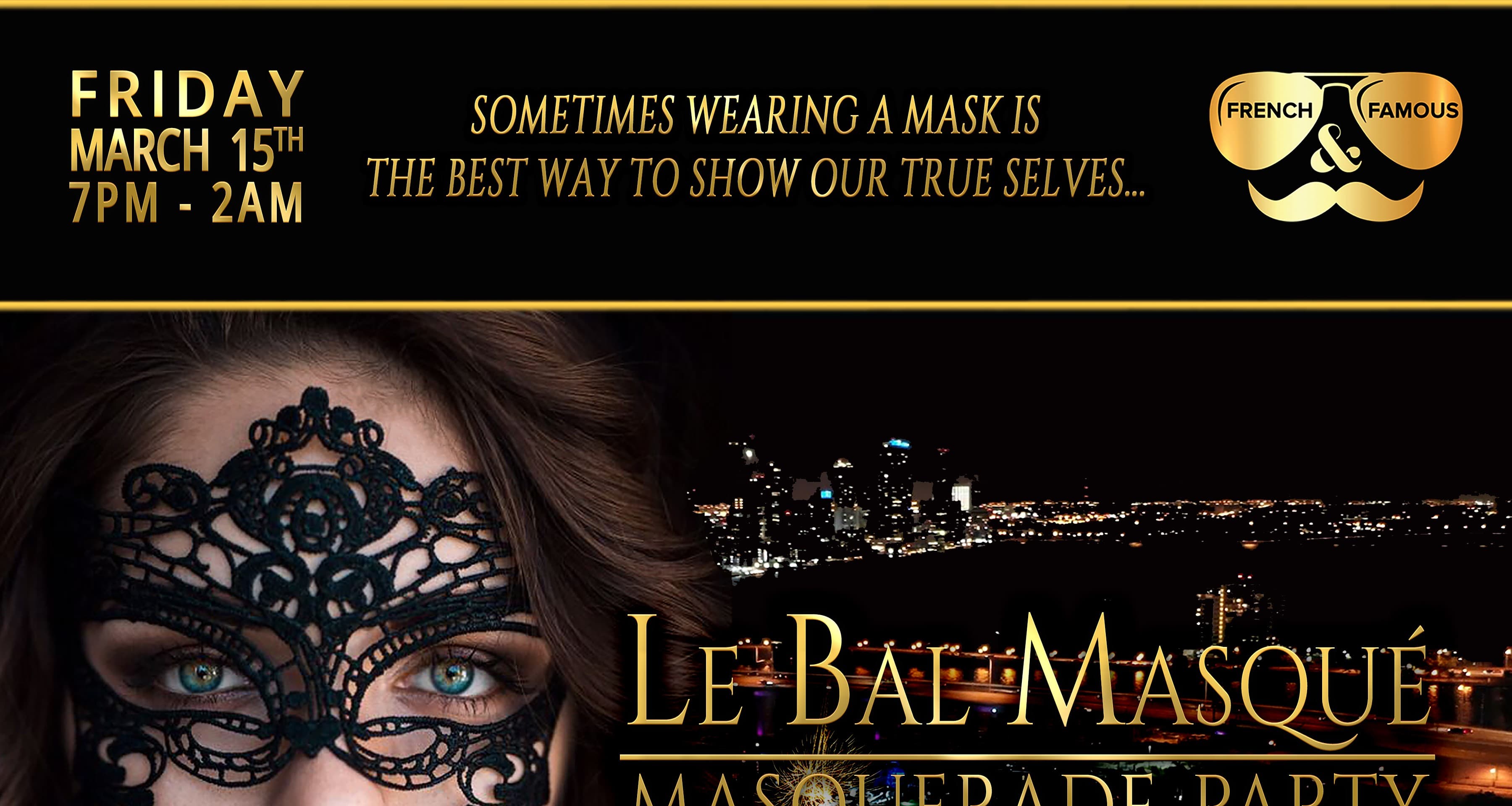 Le Bal Masqué - Masquerade Party | Fever
