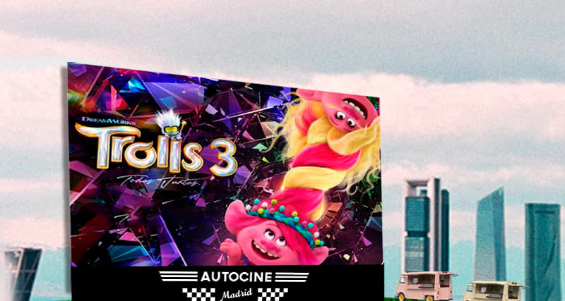 Entradas Trolls 3: Todos juntos en Autocine Madrid Cesur FP | Fever