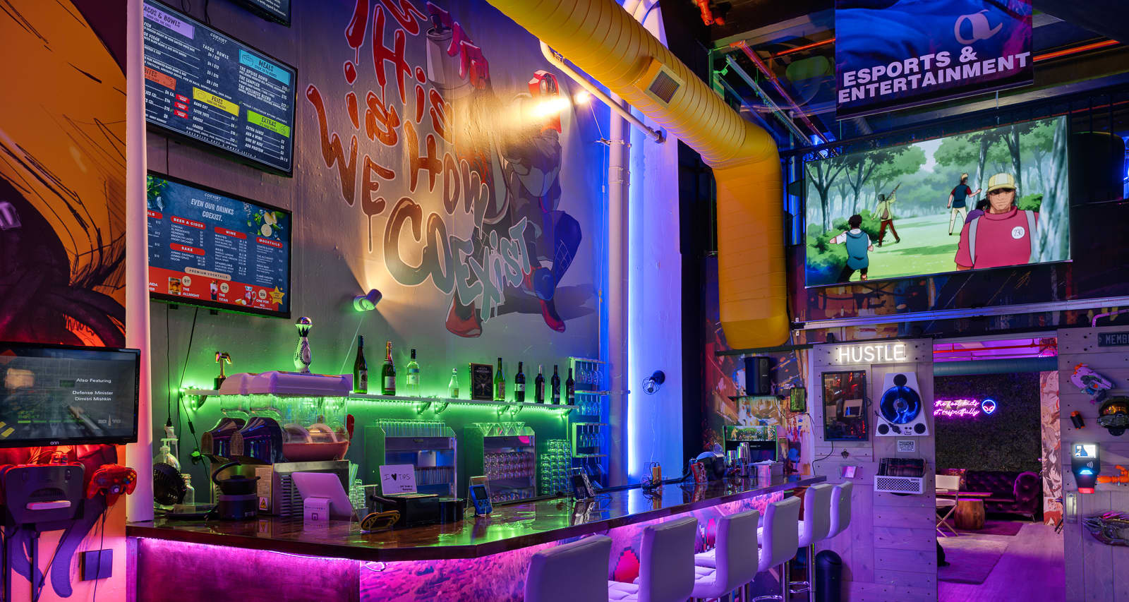 Modern Day Arcade for the Win at Coexist Gamehouse | Fever