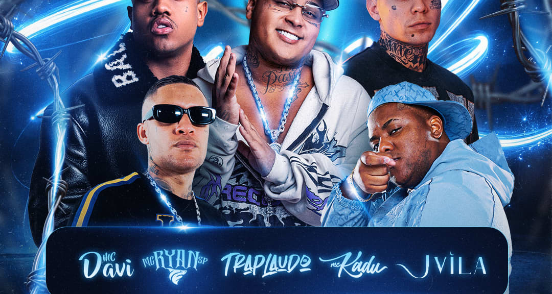 Show do MC Davi, Ryan SP, Traplaudo, Kadu e JVila no Arena+ - São Paulo ...