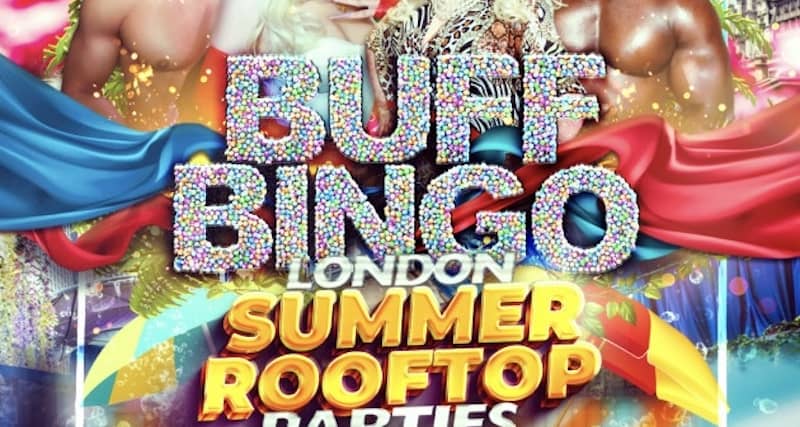 Buff Bingo Rooftop Terrace Summer Bottomless Drag Brunch - London | Fever