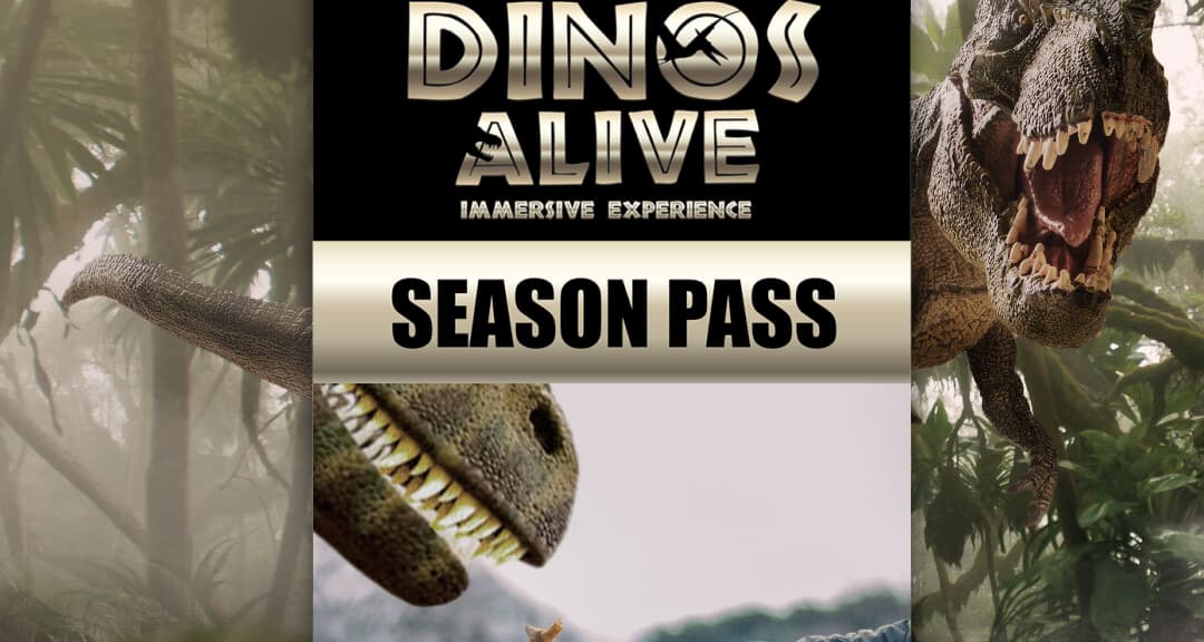 Dinos Alive Exhibit: An Immersive Experience Season Pass - Seattle | Fever