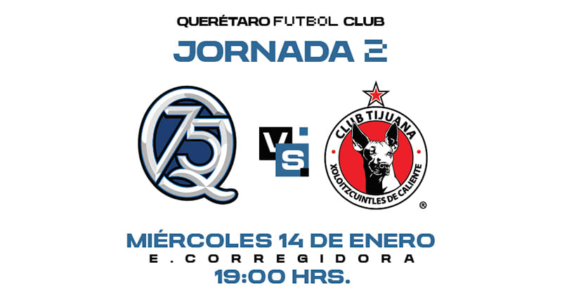 Boletos Querétaro FC vs Club Tijuana en el Estadio Corregidora (14/01 ...