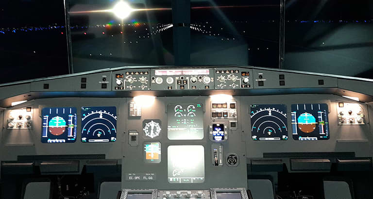 Get on an Airbus A320 static simulator - Madrid | Fever