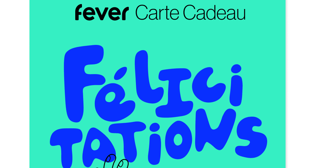 Félicitations! - Carte cadeau spéciale - Nancy | Fever