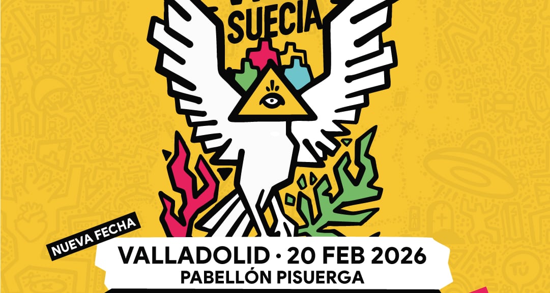 Entradas gira Viva Suecia en Pabellón Pisuerga, Valladolid 2026 | Fever