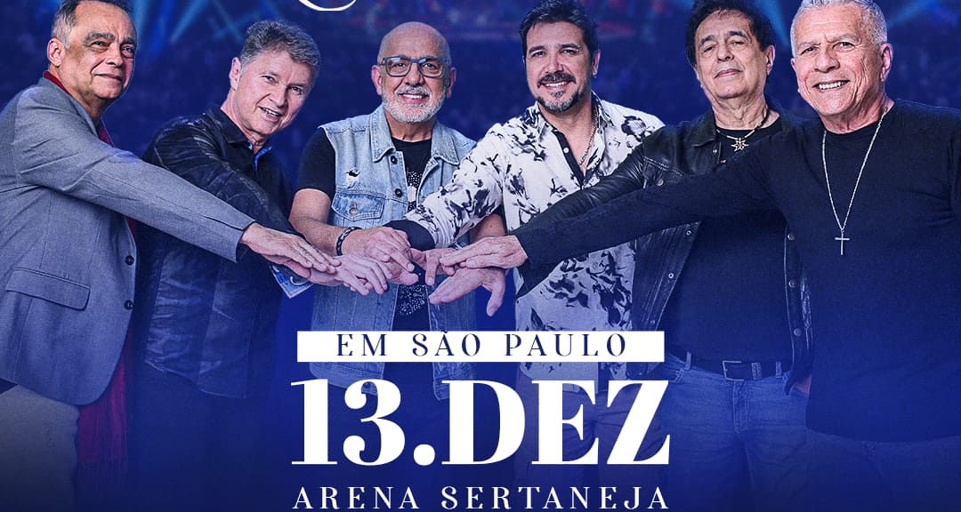 Show do Roupa Nova no Arena Sertaneja - São Paulo | Fever