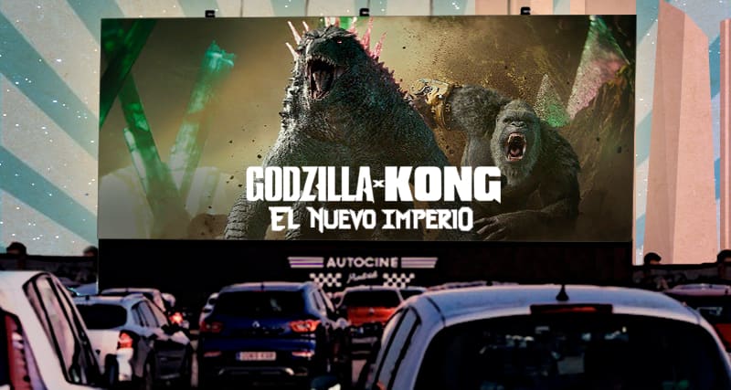Godzilla and Kong: the new empire tickets at Autocine Madrid | Fever