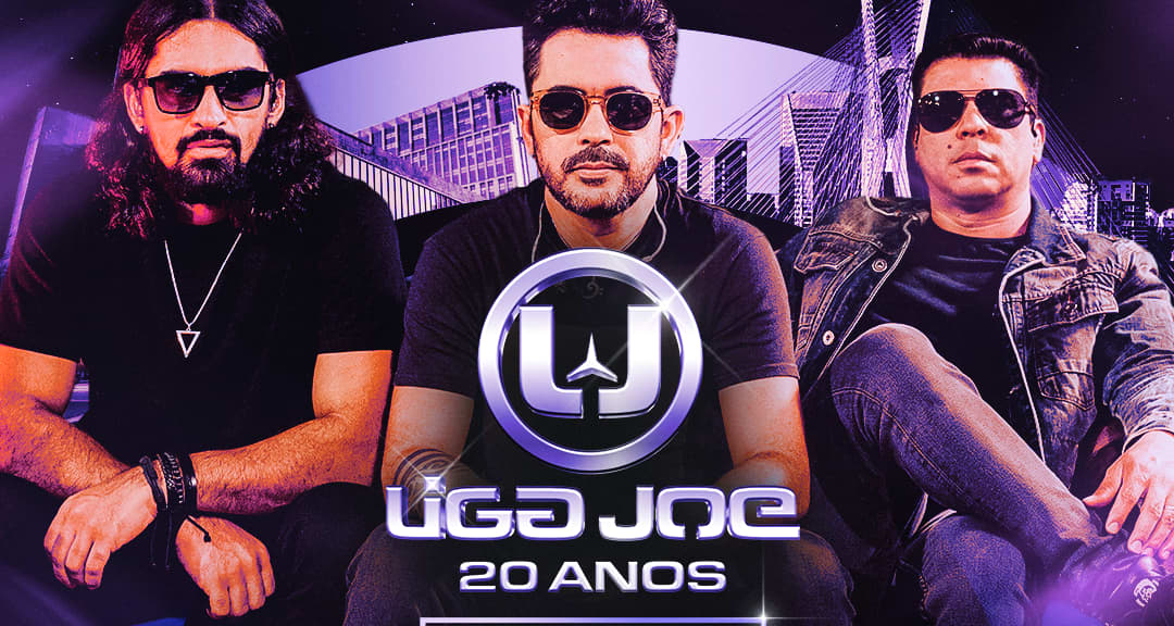Show Gravação do DVD Liga Joe 20 Anos no Terra SP - São Paulo | Fever