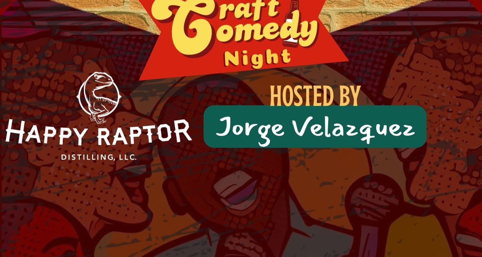 Craft Comedy at Happy Raptor Distillery - New Orleans | Fever