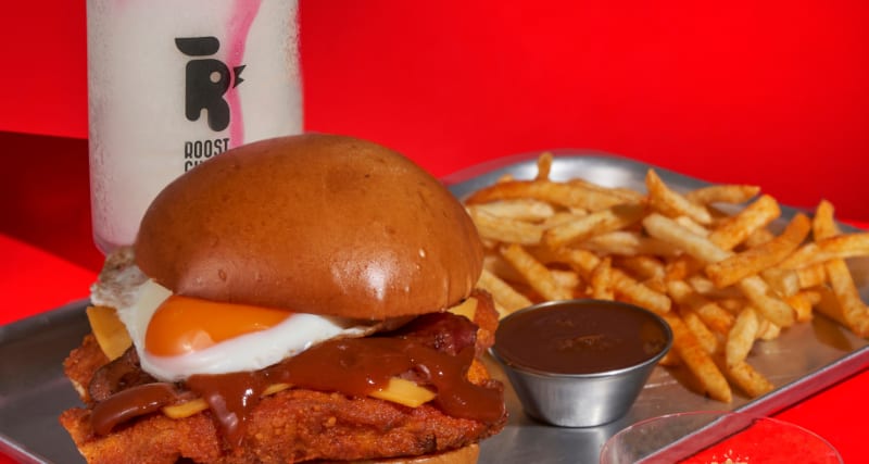 Hamburger Menu with French Fries + Drinks + Dessert in Barrio de ...