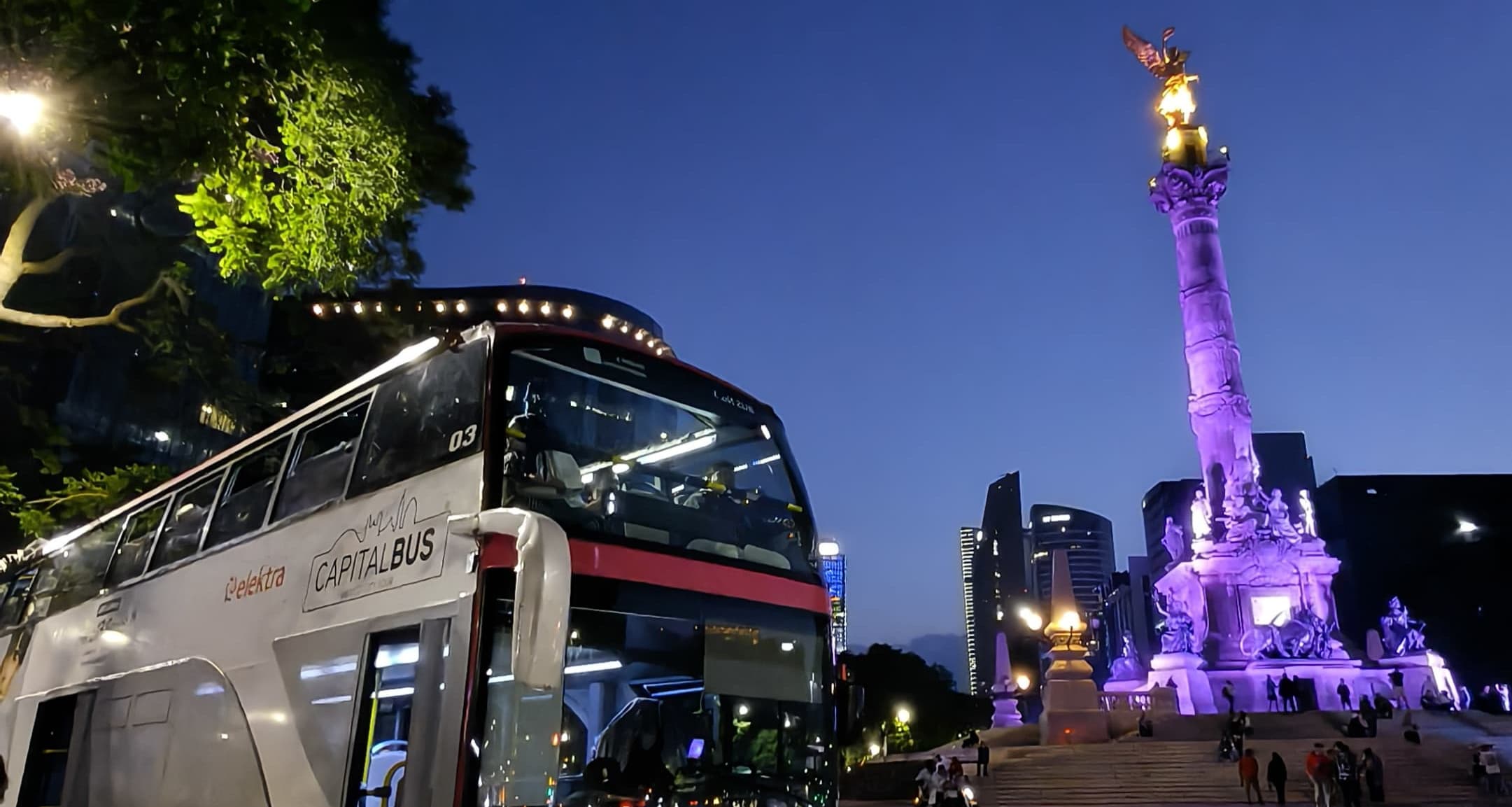 ¡Night Tour con Capital Bus! Ciudad de México - CDMX Boletos | Fever