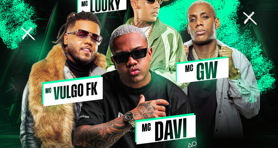 Show do MC Davi, MC GW, Vulgo FK e MC Luuky - São Paulo | Fever