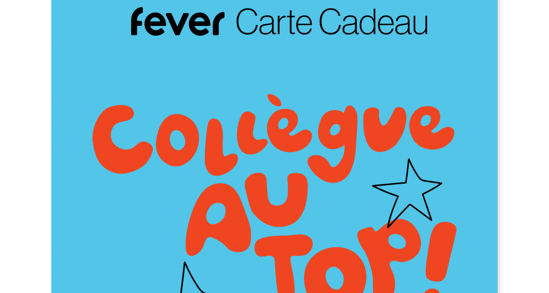 Collègue au top - Carte cadeau spéciale - Quebec | Fever