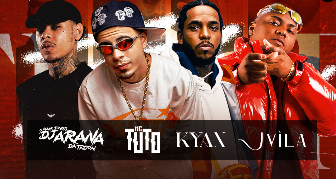 Show do MC Tuto, Kyan, DJ Arana e MC JVila no Arena Sertaneja - São ...