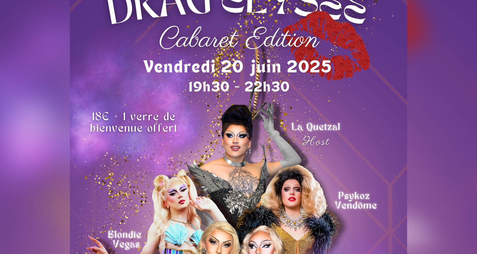 Soirée Drag'Elysée - Cabaret Edition | Fever