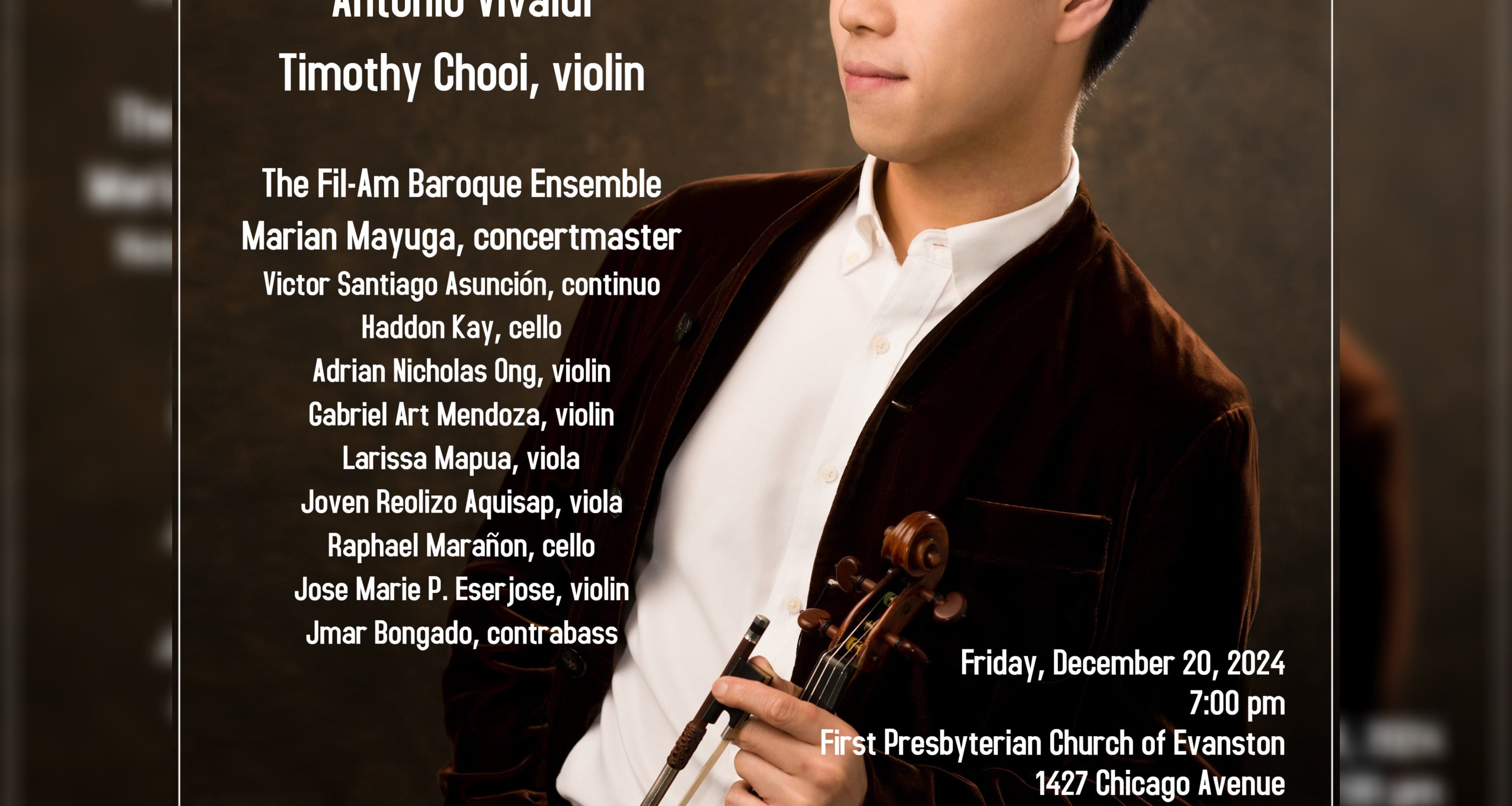 Vivaldi The Four Seasons Timothy Chooi, violin | Fever