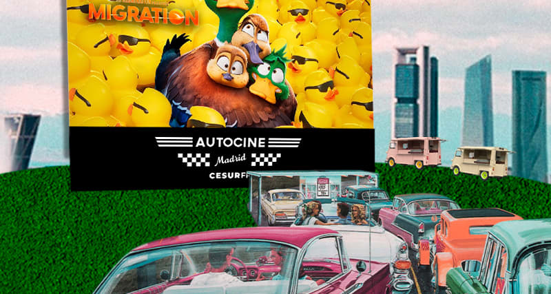 Entradas Migración: un viaje patas arriba en Autocine Madrid Cesur FP | Fever