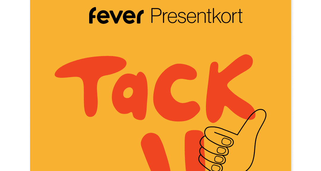 Thank you! - Special Gift Card - Stockholm | Fever