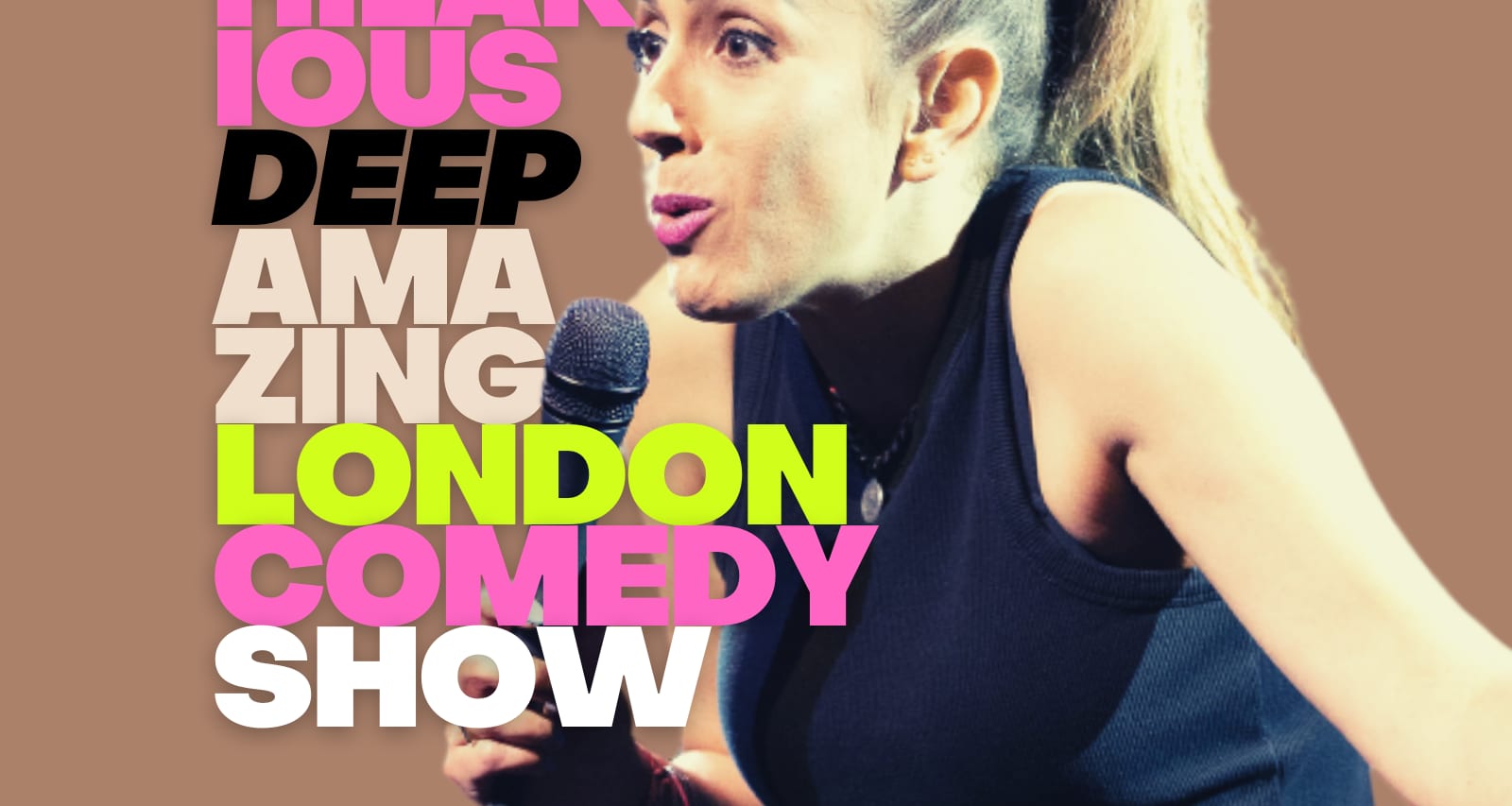 The hilarious deep amazing London comedy show with Gilli Apter | Fever