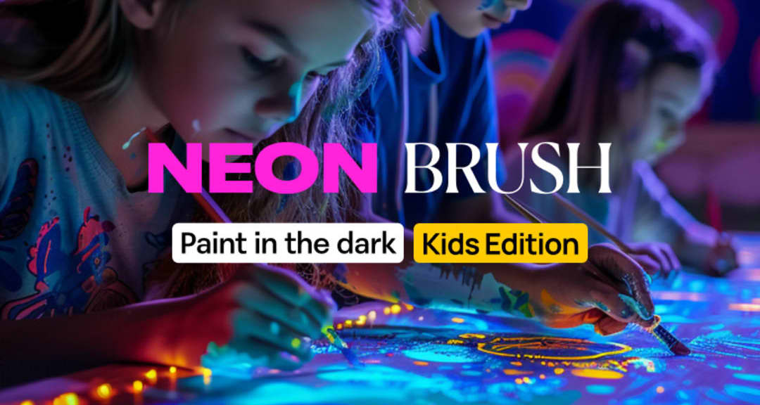 Neon Brush Kids London: Family Painting Experience Tickets | Fever