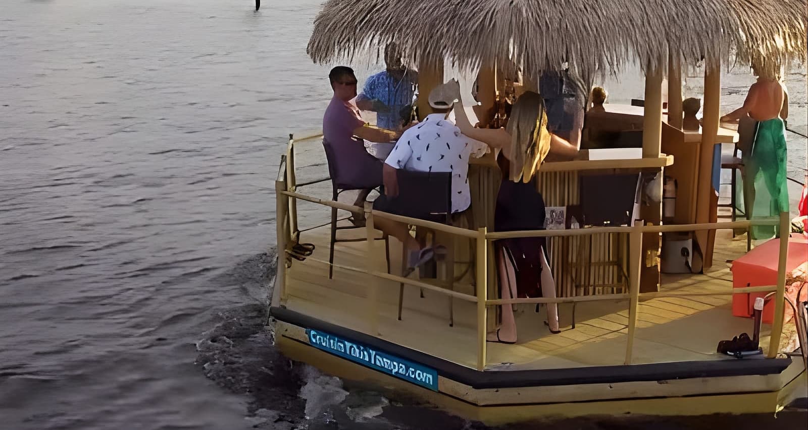 Tiki Boat - Downtown Tampa - The Only Authentic Floating Tiki Bar ...