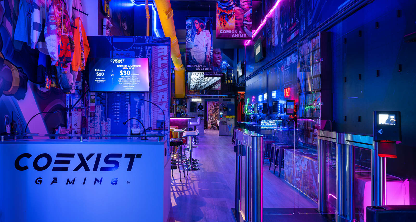 Modern Day Arcade for the Win at Coexist Gamehouse | Fever
