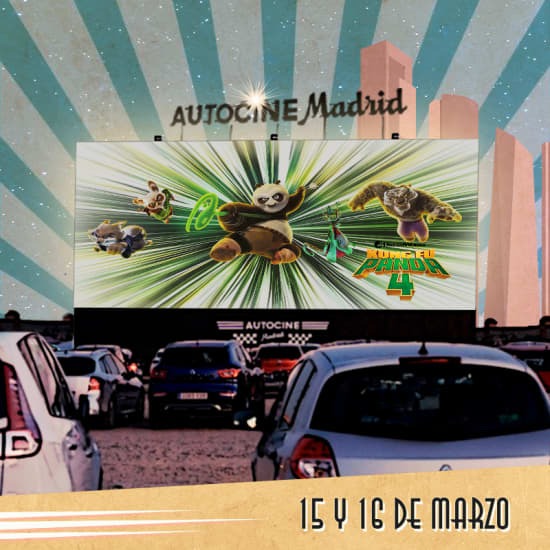 Entradas Kung Fu Panda 4 en Autocine Madrid Cesur FP | Fever