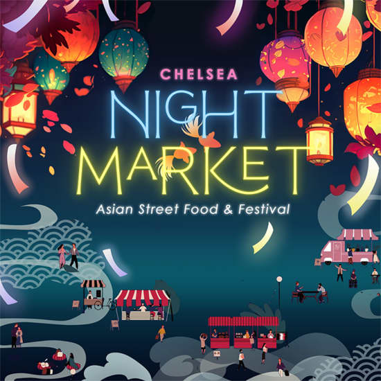 Summer Bash : Asian Night Market in Chelsea | Fever
