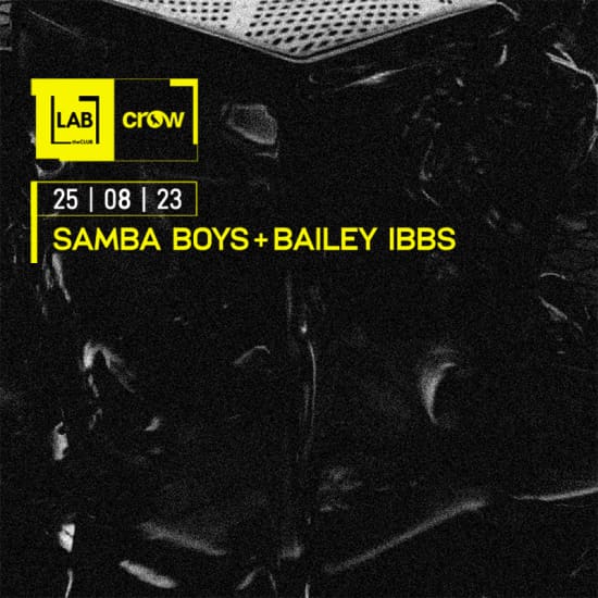 Entradas CROW Techno Club con Samba Boys + Bailey Ibss - Madrid | Fever