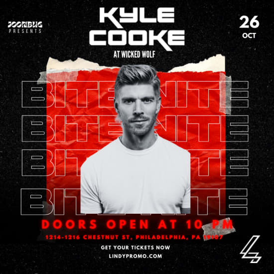 Kyle Cook at Wicked Wolf - Philadelphia | Fever