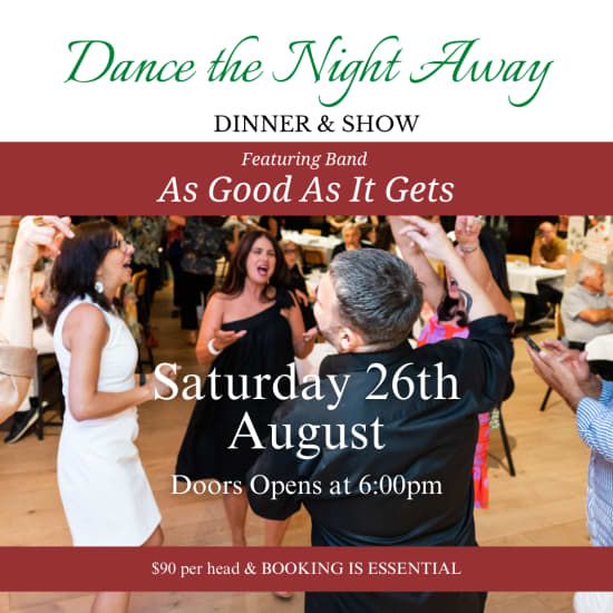 Dance The Night Away - Italian Dinner & Show | Melbourne Tickets | Fever