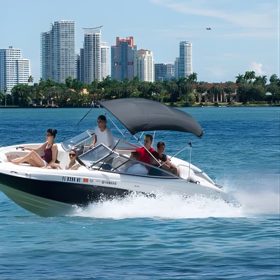 Fully Private Speed Boat Tours, VIP-style Miami Speedboat Tour of Star ...