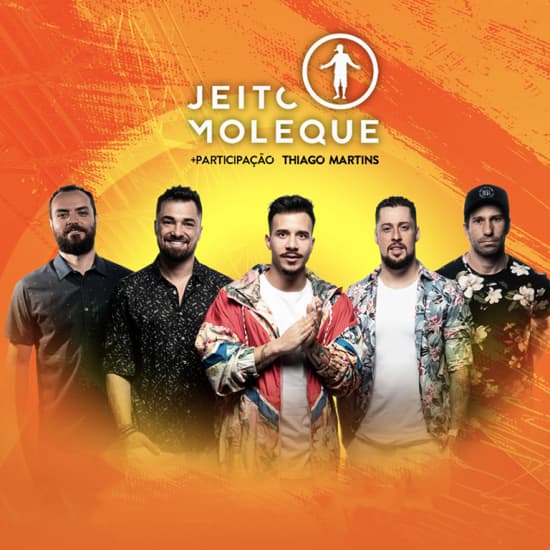 Jeito Moleque estreia em Lisboa: noite de pagodinho - Lisboa | Fever