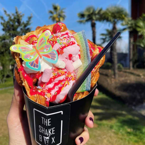 Smoothie or waffle menu at The Shake Box C.C Isla Azul - Madrid | Fever