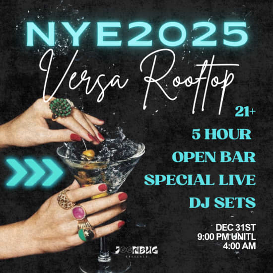 Rooftop Countdown: Versa NYE 2025 - Tickets | Fever