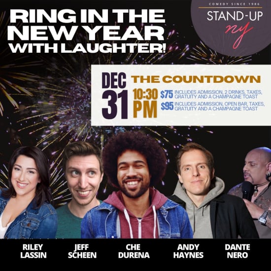 New Year's Eve Comedy Show: The Countdown - NYC | Fever