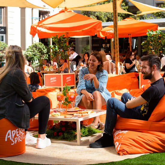 Aperol Spritzeria en Terraza Bocanegra - Madrid - Lista de espera | Fever