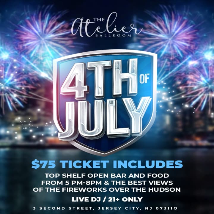 July 4th at Atelier Ballroom (Jersey City) Tickets | Fever
