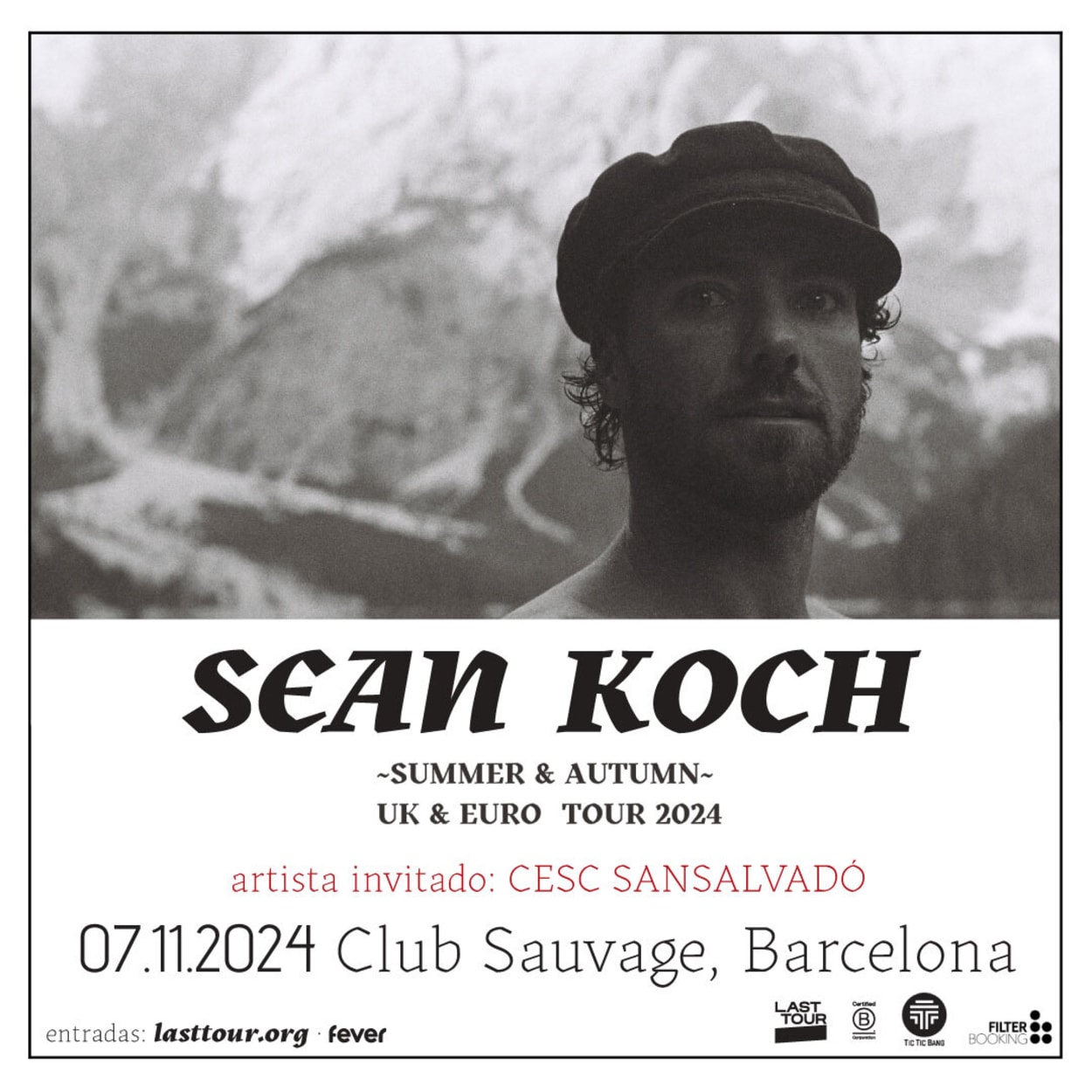 Sean Koch Concert in Barcelona, Club Sauvage (07-11-2024) | Fever